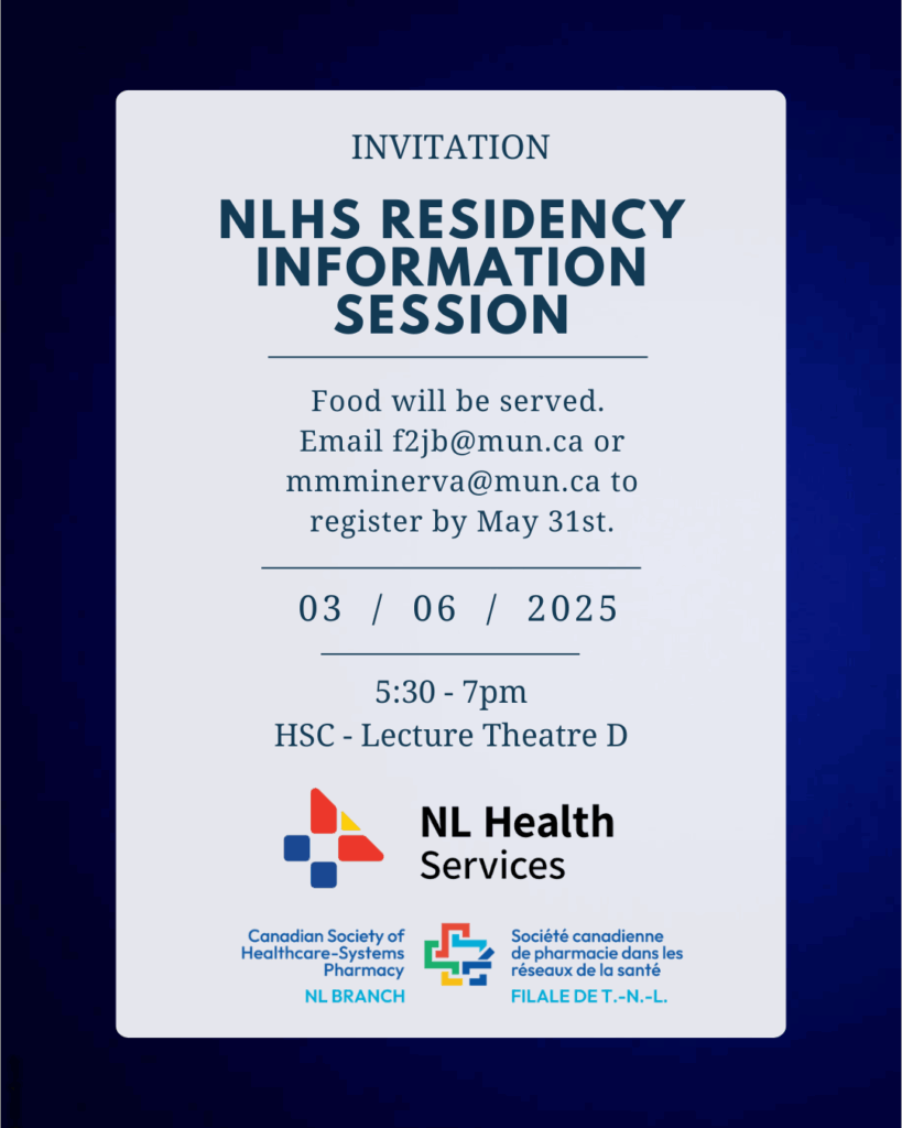 NLHS Residency Information Session - Newfoundland and Labrador Branch